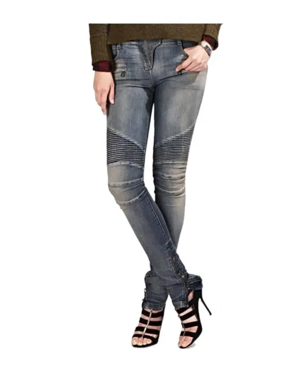 Balmain Moto Jeans