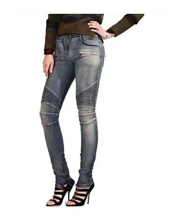 Balmain Moto Jeans