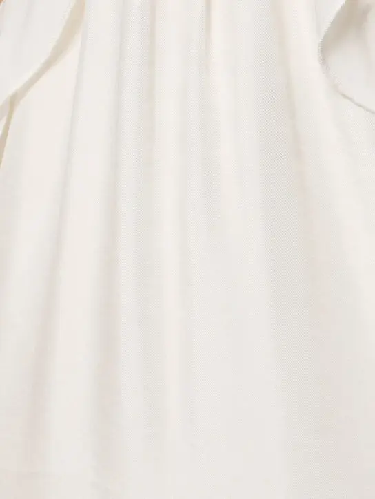 Simkhai Emily Pleated Maxi Slip Dress