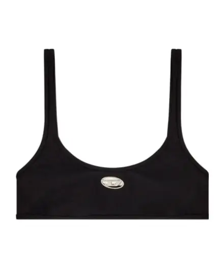 DIESEL® Ut-bra-top-utlt Scoop Neck Bikini Top - Black