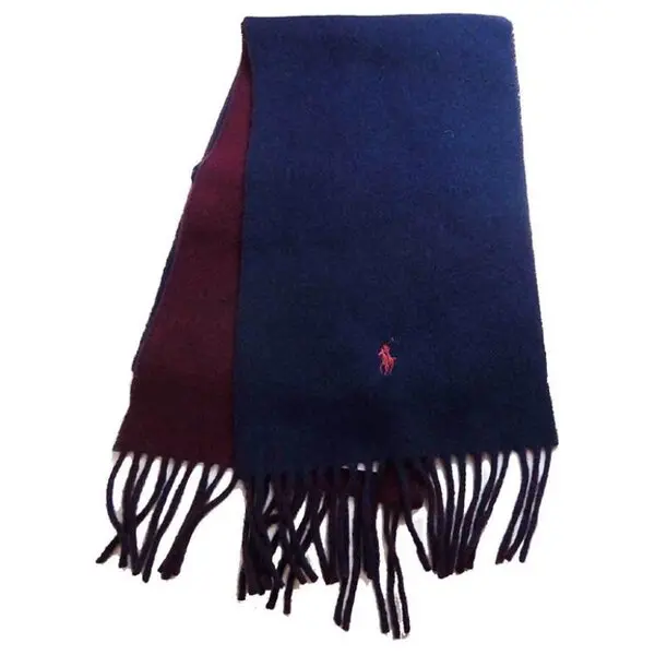 Polo Ralph Lauren Fringed Scarf - Black