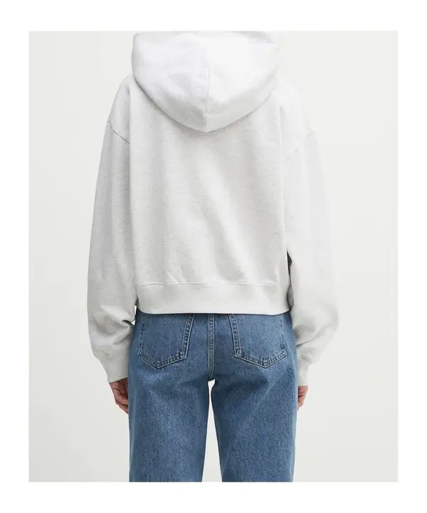 SPORTY  RICH Sporty & Rich Long Sleeve Zip-up Sweatshirt
