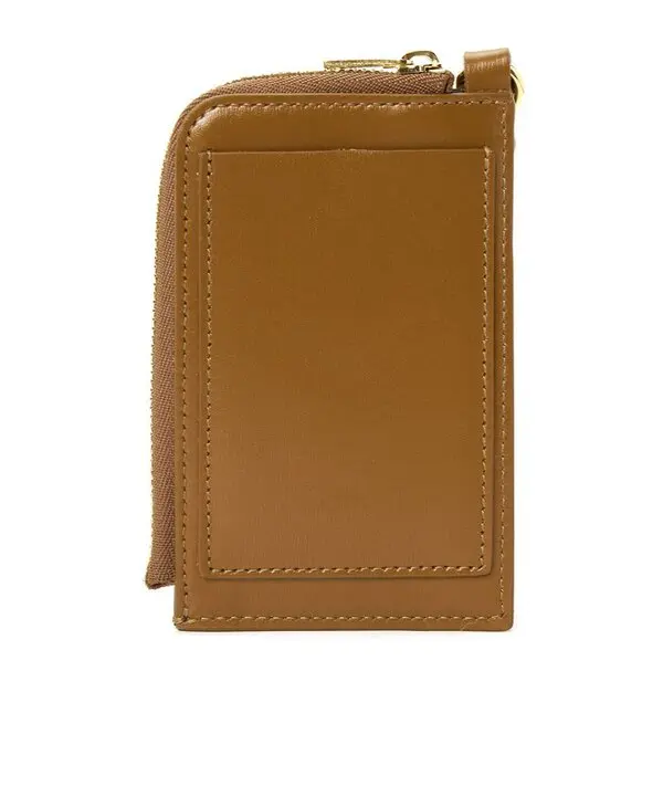 JIL SANDER Logo Embossed Zipped Cardholder