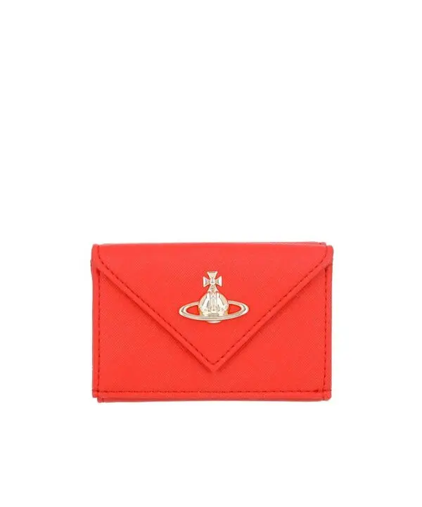 VIVIENNE WESTWOOD Tri-fold Wallet - Orange