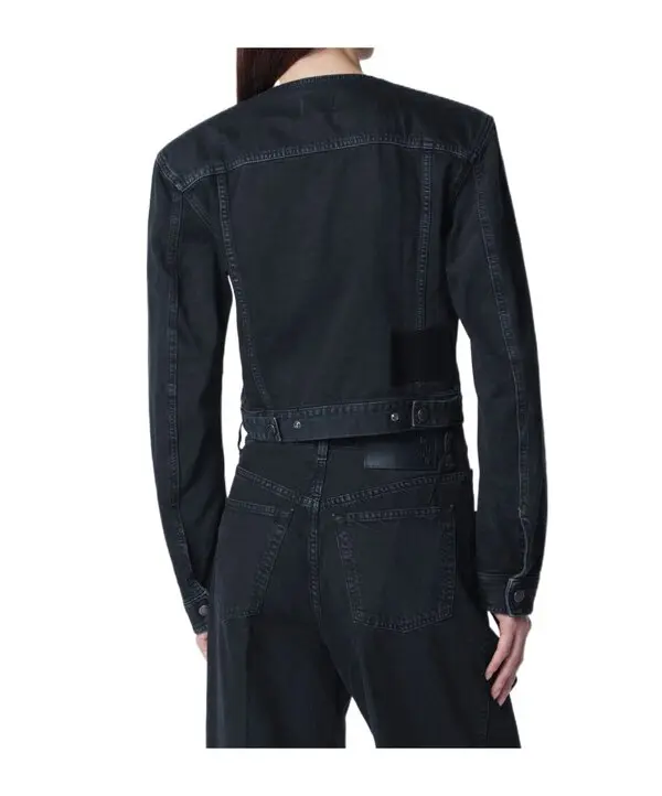HAIKURE Shirley Bull 44 Buttoned Cropped Jacket