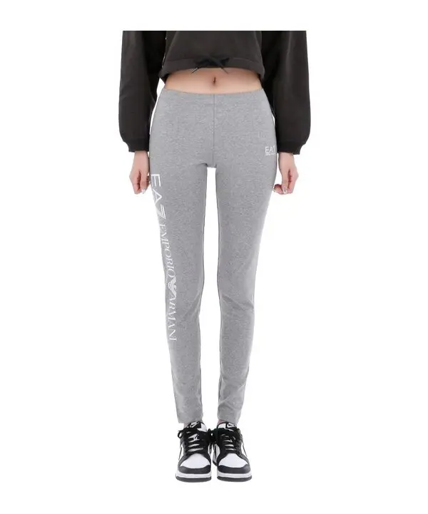 Emporio Armani Logo Shiny Stretch Leggings
