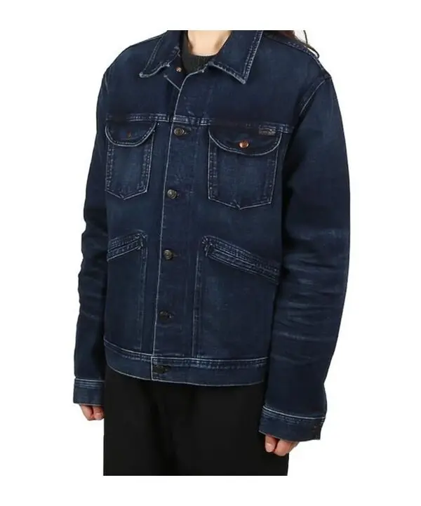 TOM FORD Long Sleeve Denim Jacket