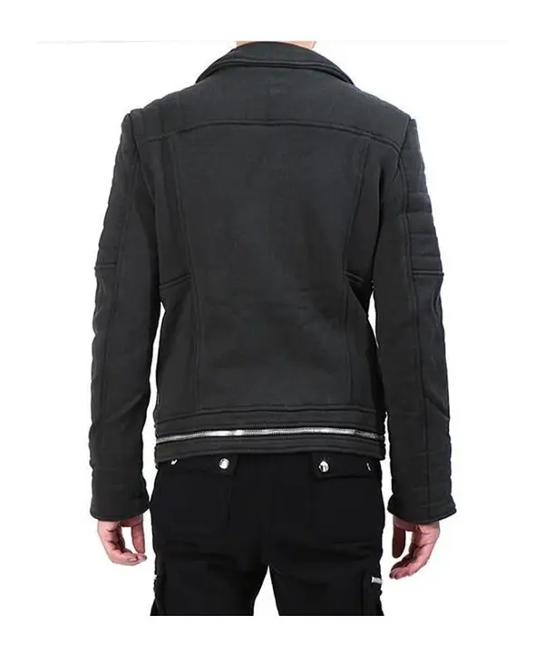 Balmain Double Zip Biker Jacket