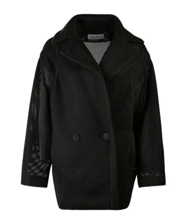 Max Mara Double-breasted Long-sleeved Coat