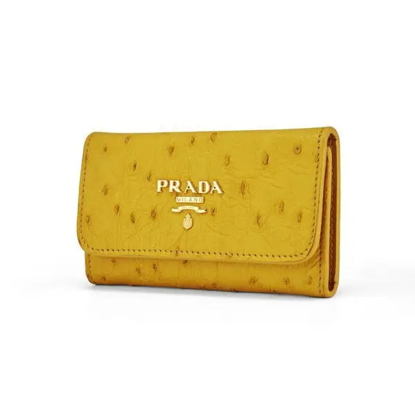 Prada Logo Key Pouch