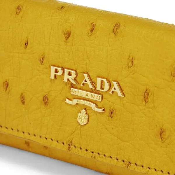 Prada Logo Key Pouch
