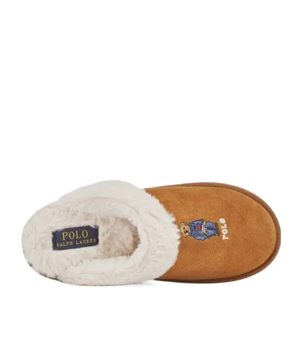 Polo Ralph Lauren Round-toe Flat Sandals - White