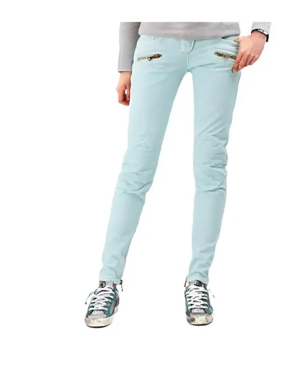 Balmain Metal Zipper Jeans