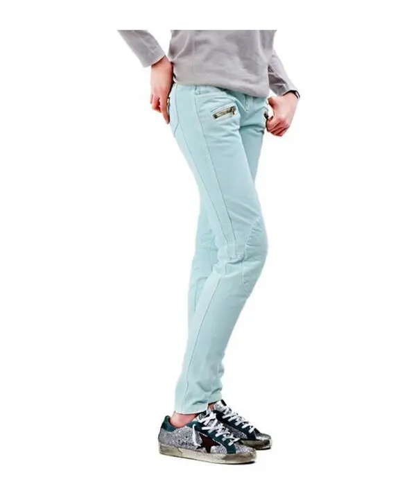 Balmain Metal Zipper Jeans