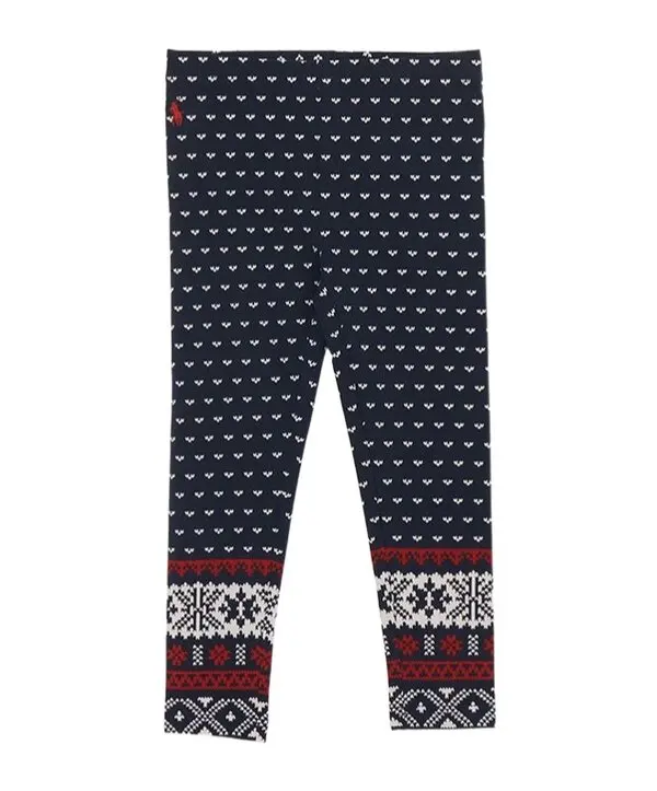 Polo Ralph Lauren Fair Isle Ttretch-jersey Leggings