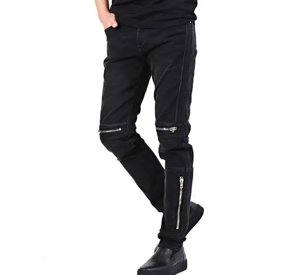 Givenchy Zipper Detailed Jeans - Black
