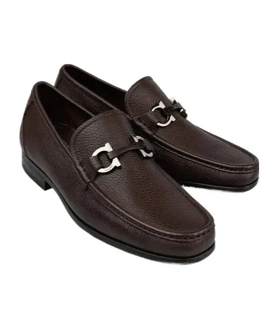 FERRAGAMO Grandioso Hickory Loafers