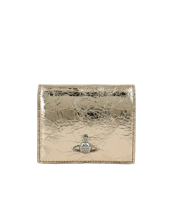 VIVIENNE WESTWOOD Bifold Wallet - Gold