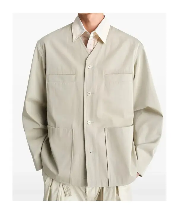 LEMAIRE Collarless Overshirt