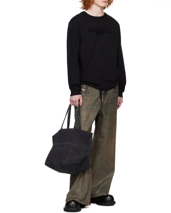 Alexander Wang Logo Detail Crewneck Sweatshirt