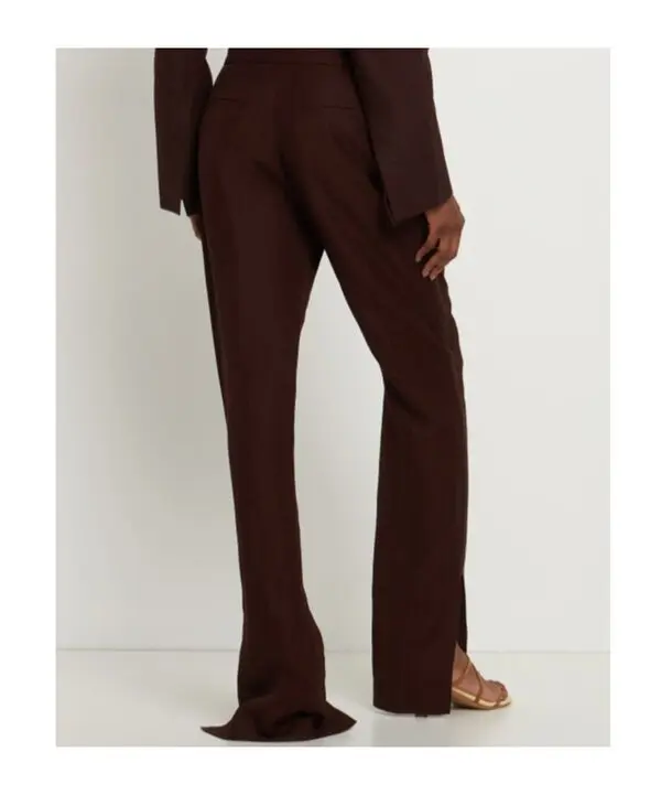 Jacquemus Le Pantalon Tibau Twill Flared Pants