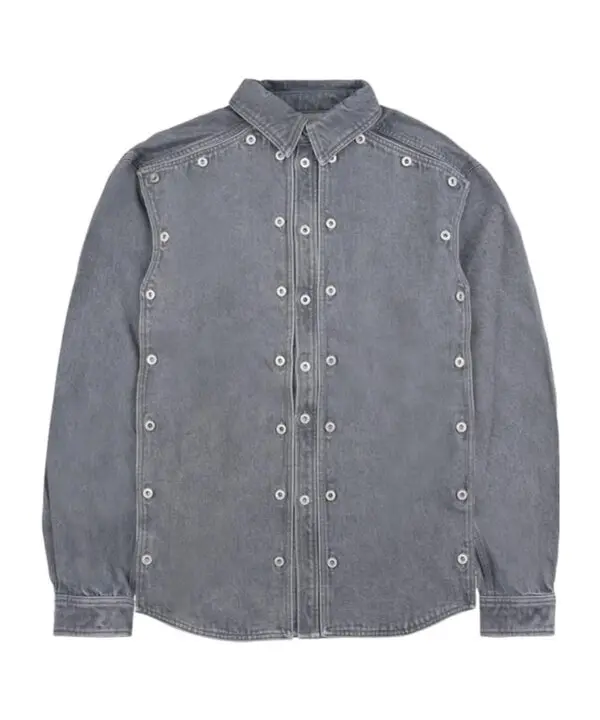 Y/project Denim Shirt - Gray