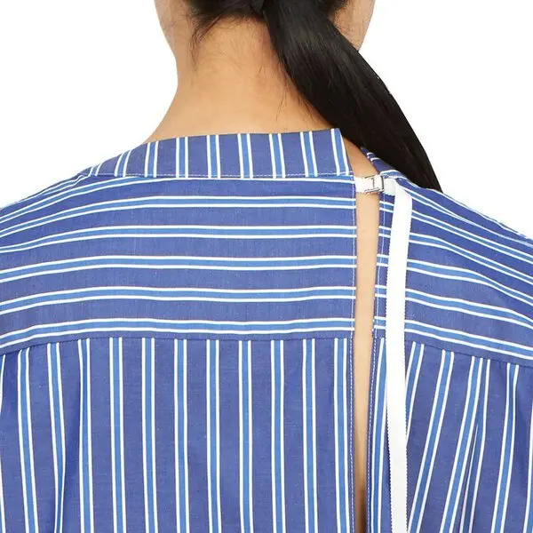 Sacai Short Sleeve T-shirt With Stripes