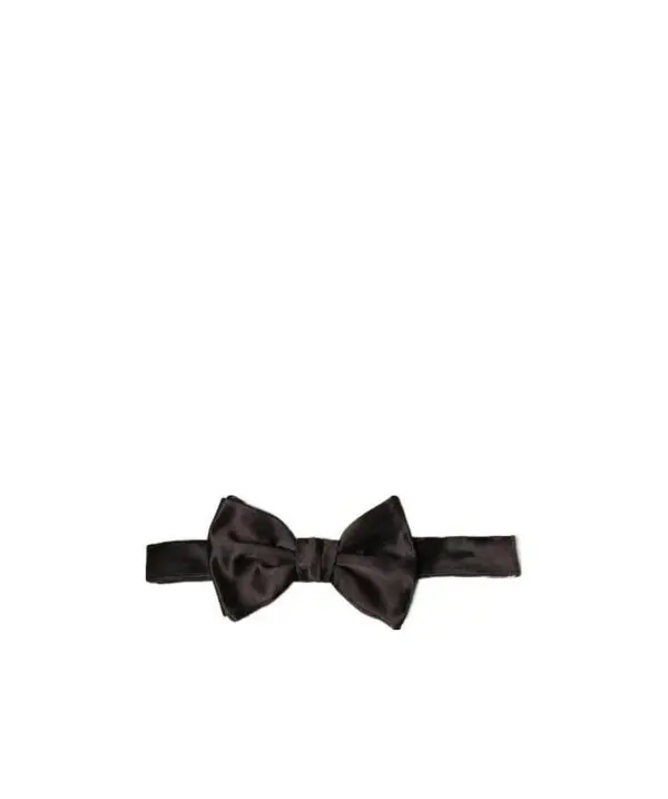 Emporio Armani Clip-fastened Bow Tie - Black