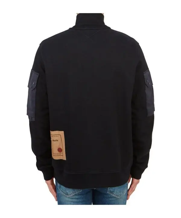 TEN C Long Sleeve Zip Up Casual Jacket