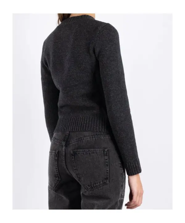 Isabel Marant Étoile Long-sleeved Knitted Zip-up Cardigan