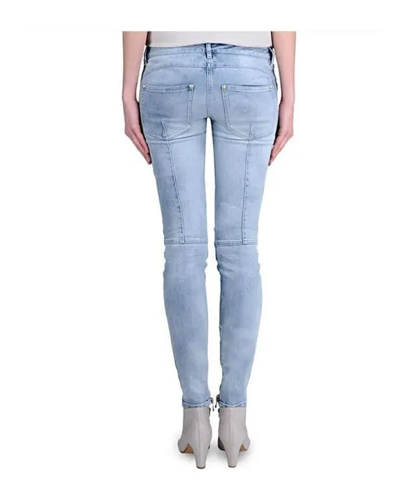 Balmain Washed Slim Fit Jeans