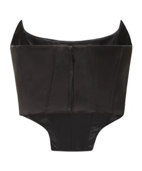 Giuseppe Di Morabito Elastic Satin Bustier