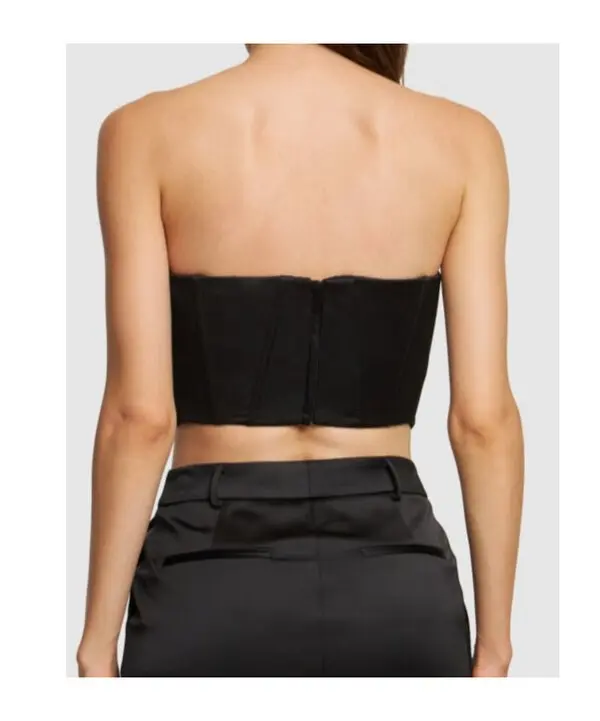 Giuseppe Di Morabito Elastic Satin Bustier
