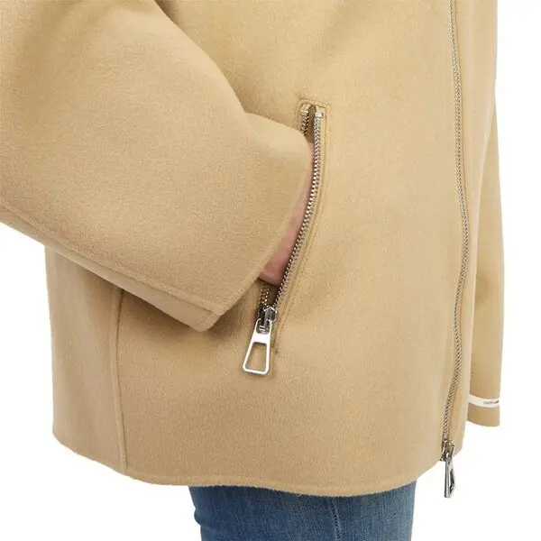 Sportmax Zip-up Long-sleeved Casual Jacket