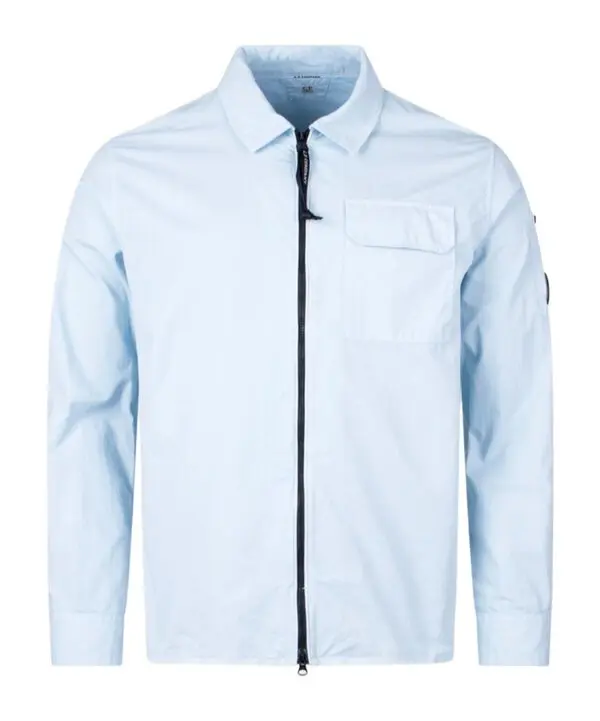 C.P. COMPANY Long Sleeve Casual Jacket - Blue