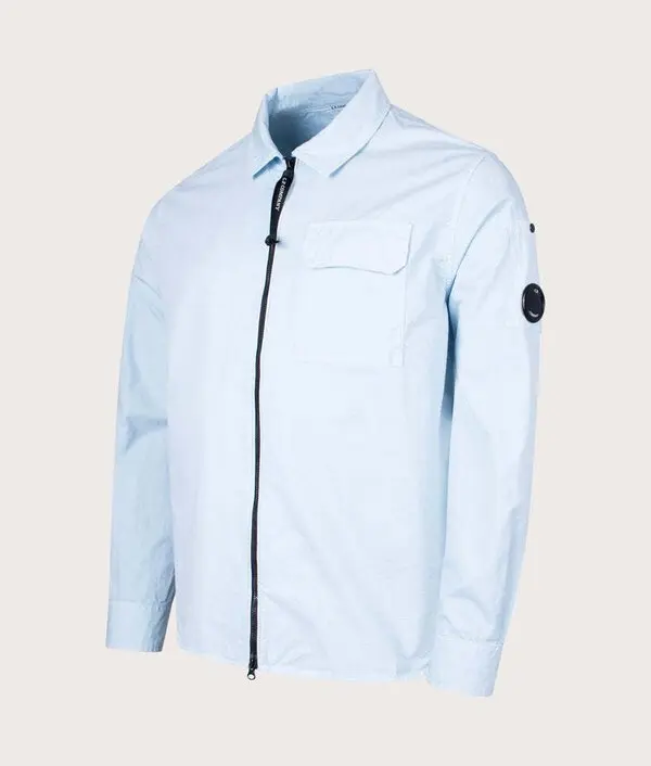 C.P. COMPANY Long Sleeve Casual Jacket - Blue