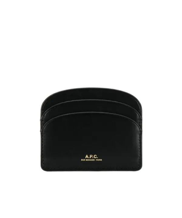 A.p.c. Logo Logo Card Bag