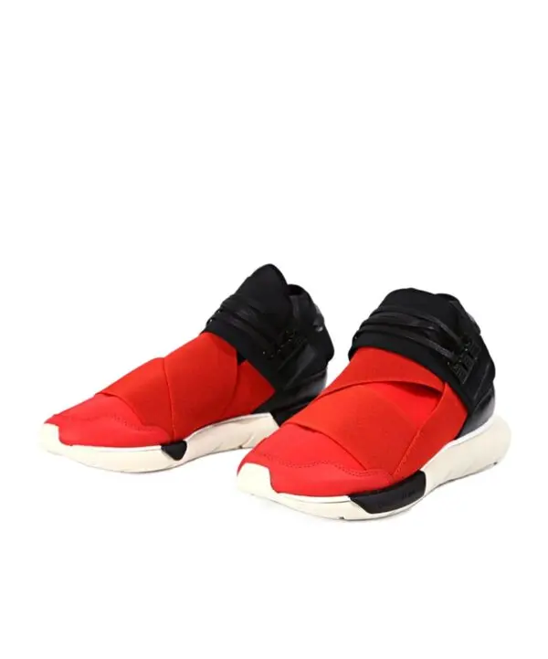 Y3 Qasa High Top Sneakers With Drawstring Closure
