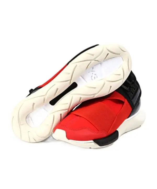 Y3 Qasa High Top Sneakers With Drawstring Closure