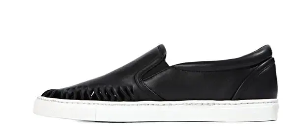 Balmain Round Toe Flat Slip-on Sneakers