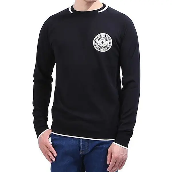 Balmain Long Sleeve Ribbed Sweater
