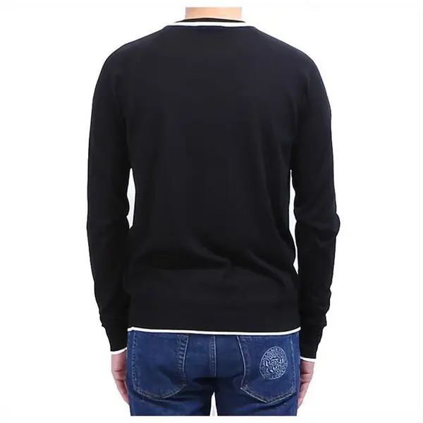 Balmain Long Sleeve Ribbed Sweater
