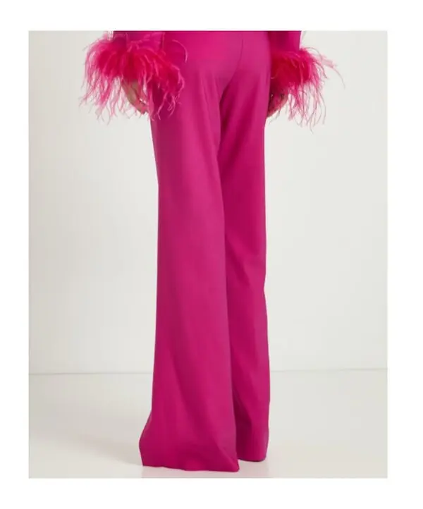 Giuseppe Di Morabito Double Twisted Wool Pants With Slits