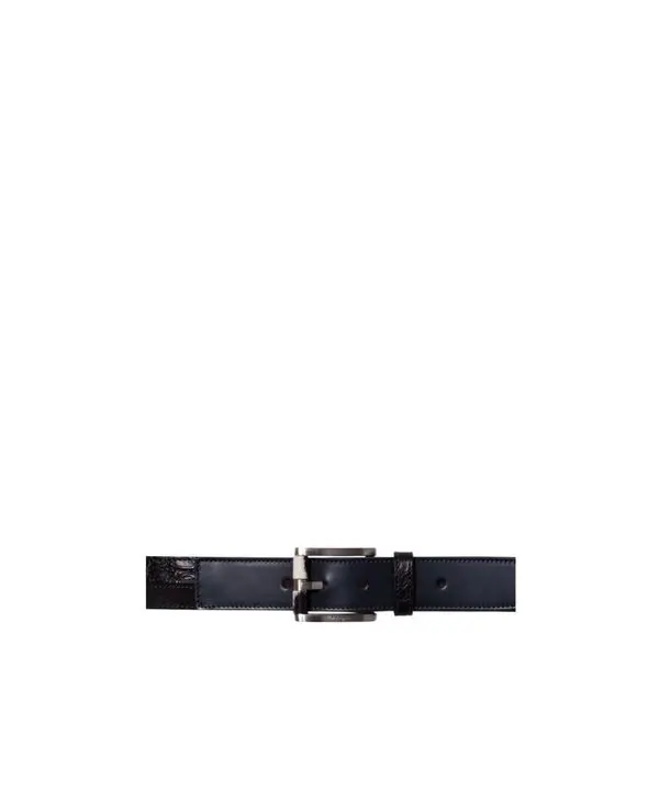 FERRAGAMO Buckle Belt - Black