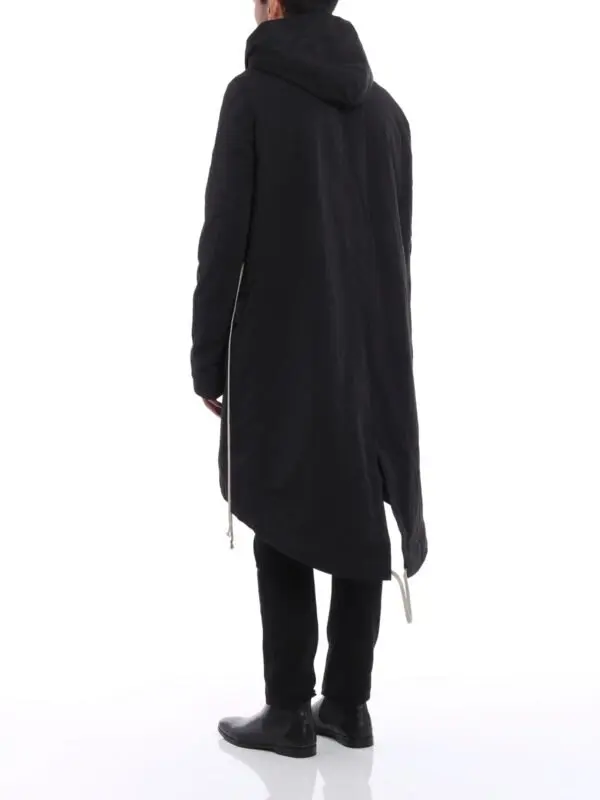 Rick Owens Hooded Long Parker Coat