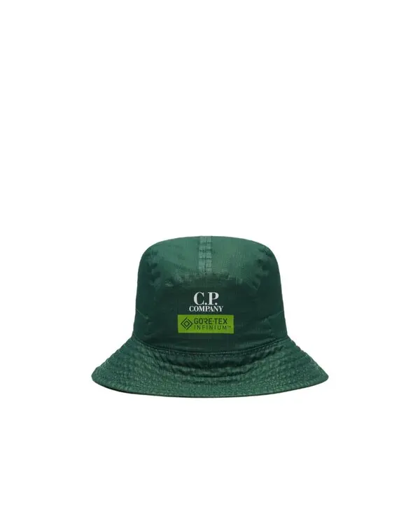 C.P. COMPANY Logo-print Bucket Hat - Green