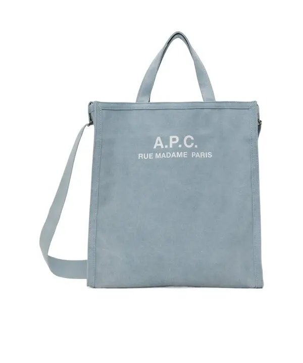 A.p.c. Double Handle Shoulder Bag - Gray