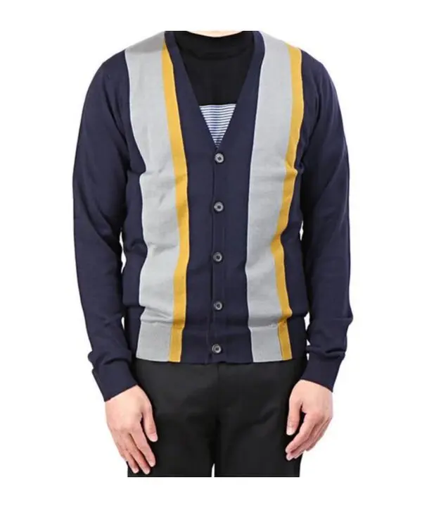 LANVIN Long Sleeve V-neck Cardigan