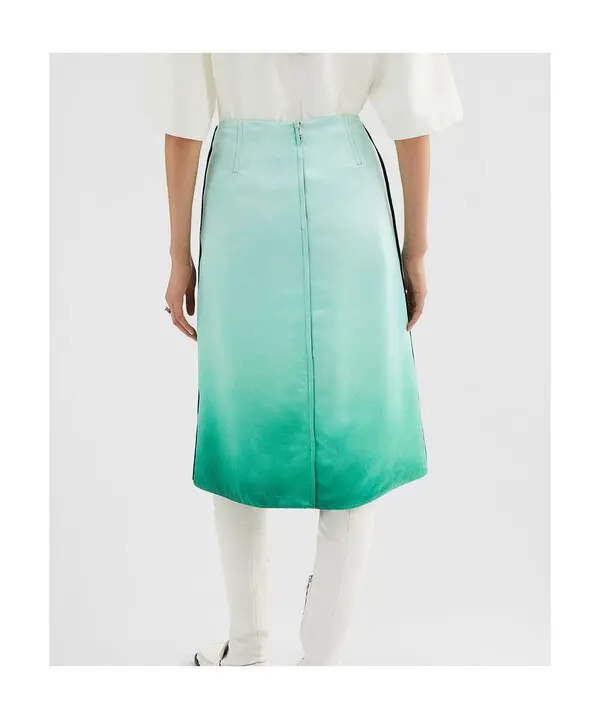 JIL SANDER Printed A-line Skirt