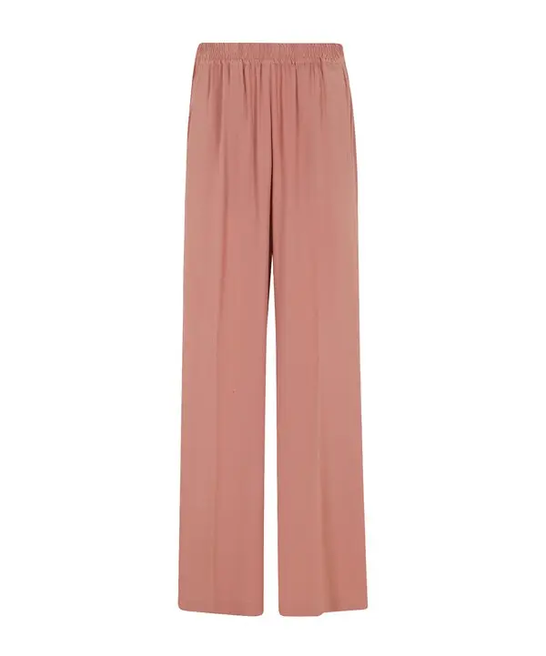 Seventy Elastic Waist Casual Pants - Pink